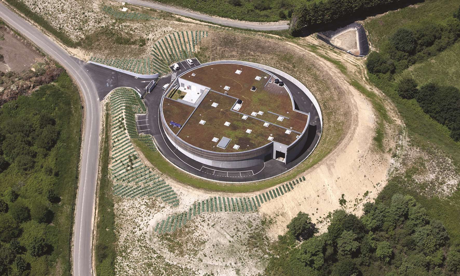 Station d'épuration à Urrugne - Etchart Construction